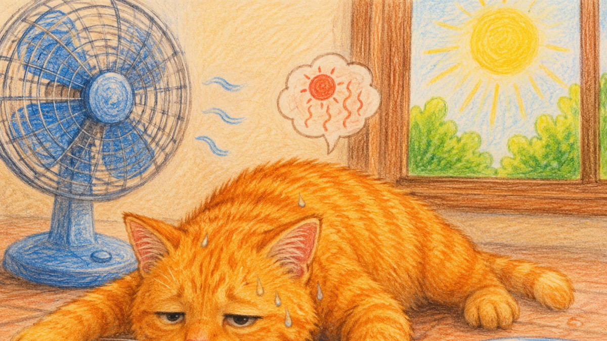 Cómo cuidar a tus gatos durante la temporada de calor