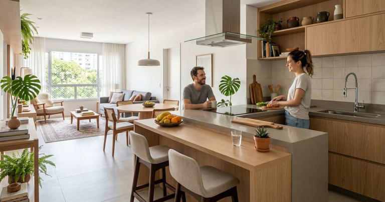 Adeus às ilhas de cozinha: a nova tendência que as substituirá em 2026 ...