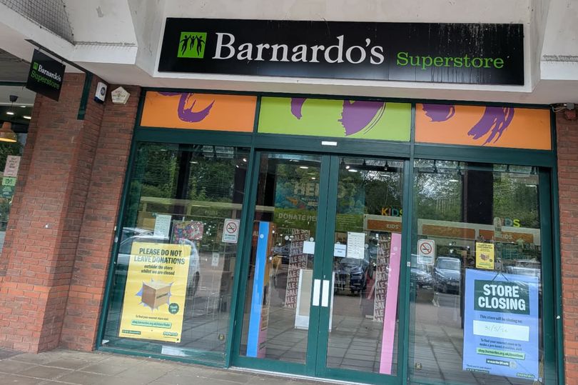 Charity shop at Central Six closes after four years amid huge financial ...