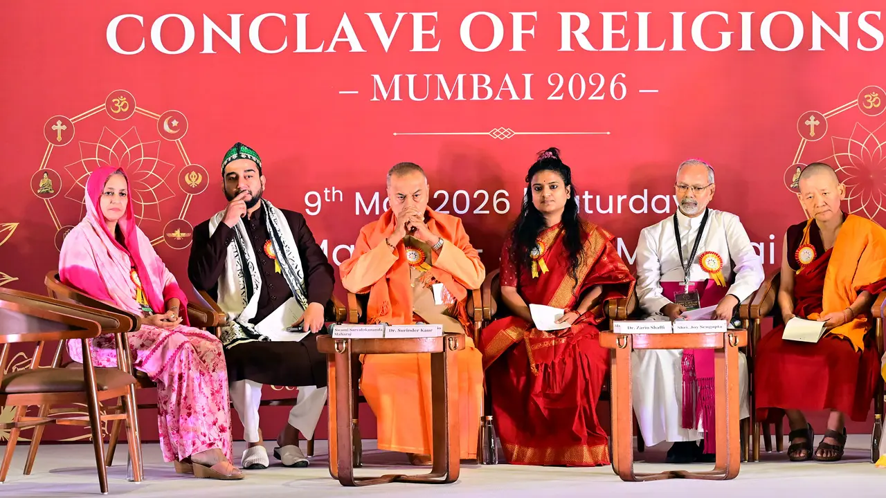Conclave of religions in Mumbai's Juhu urges unity in times of global ...