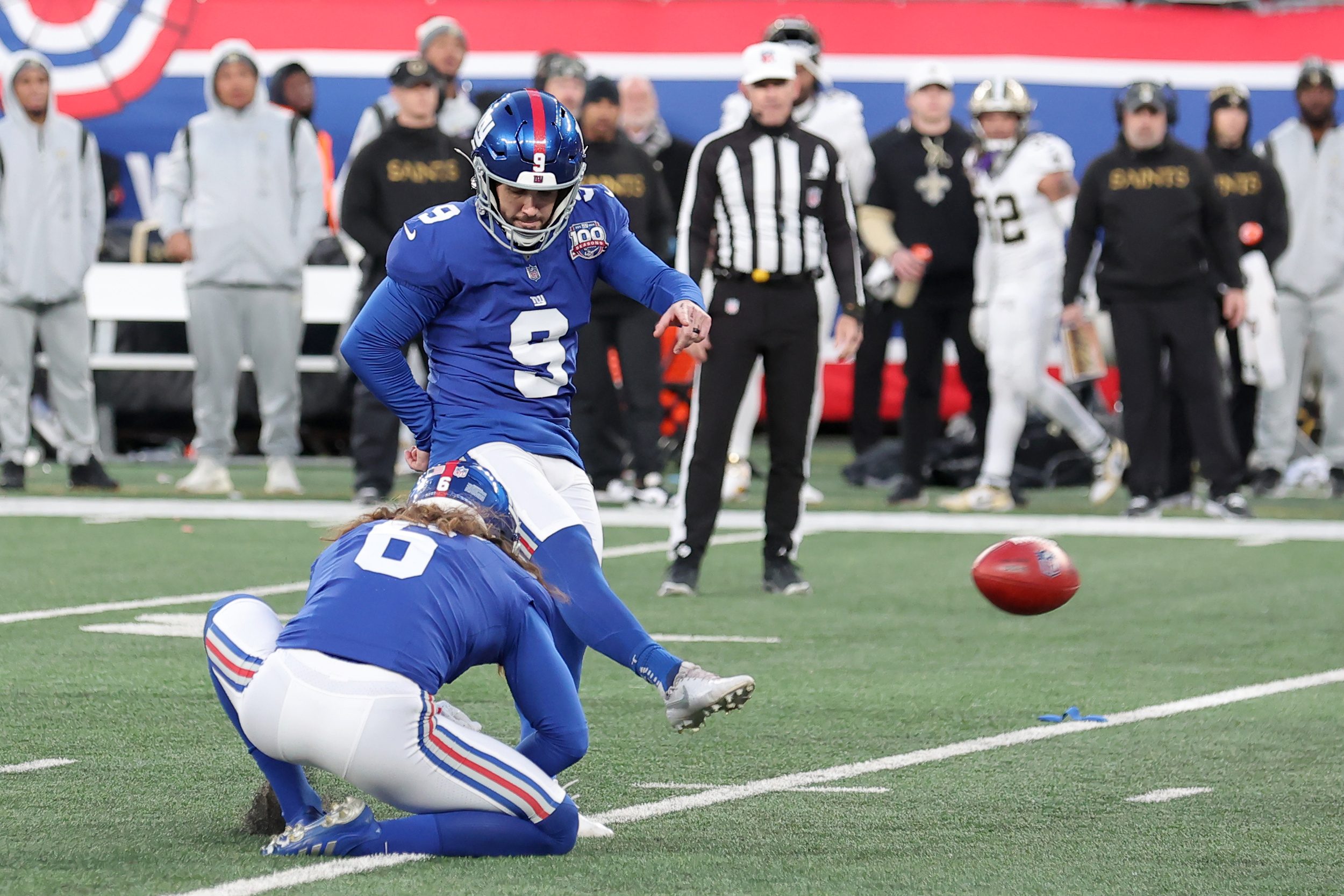 Giants preview three-way kicking battle