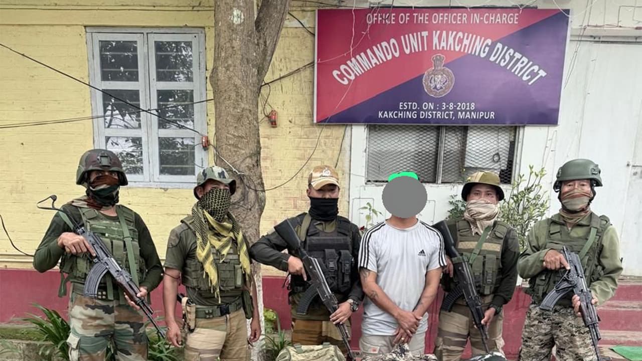 Manipur: KCP cadre nabbed; huge cache of arms, ammunition recovered