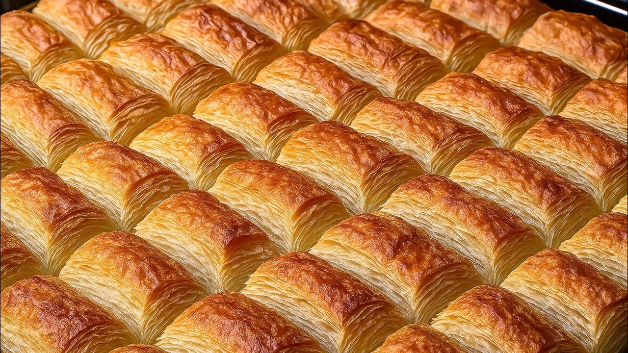 Super crisp and delicious puff pastry recipe