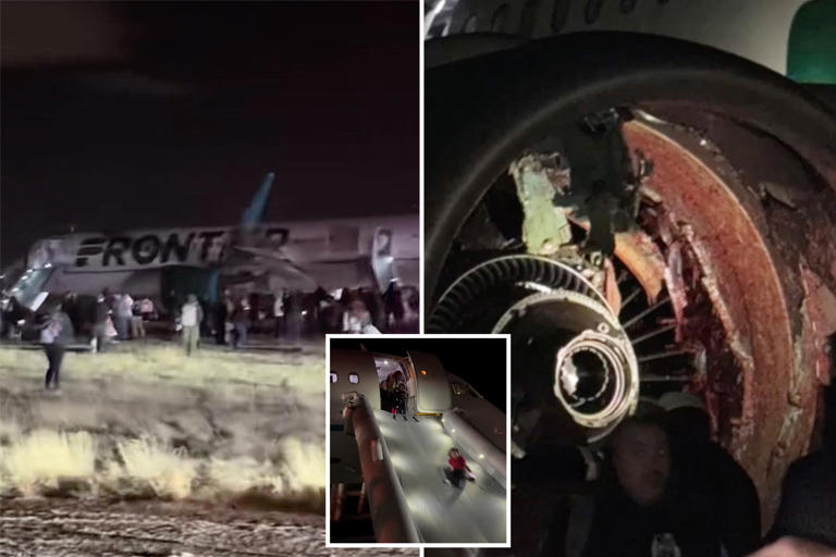 Shocking audio captures Frontier Airlines pilots reacting to plane ...