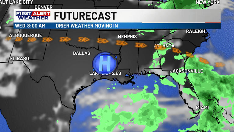 First alert forecast: Few showers and storms to start the week, ahead ...