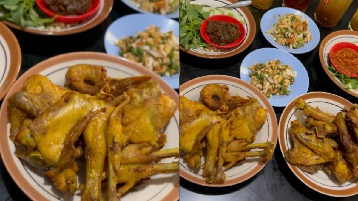 Lezatnya Ayam Goreng Mbah Karto Tembel Sukoharjo, Sambal Blondho-nya ...