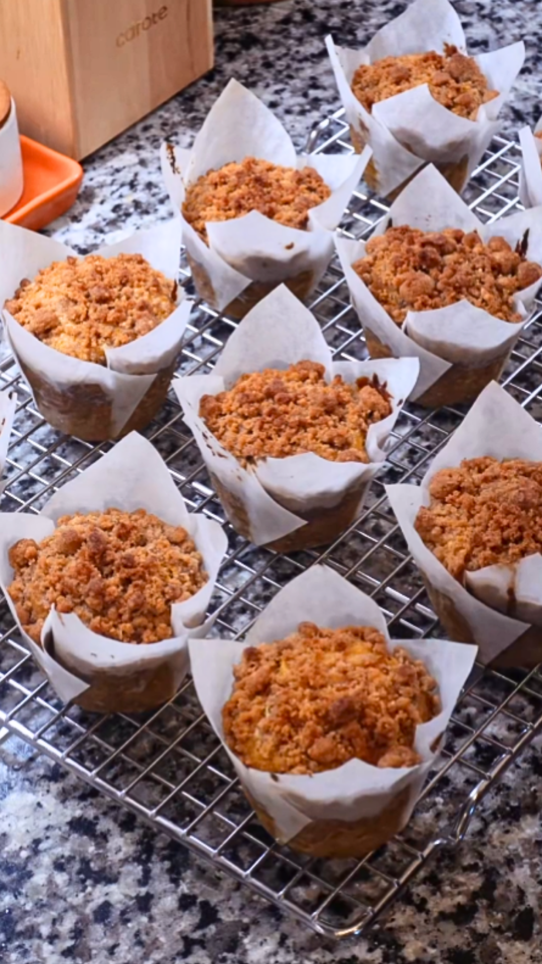 Brown Butter Pumpkin Muffins Cream Cheese Filling