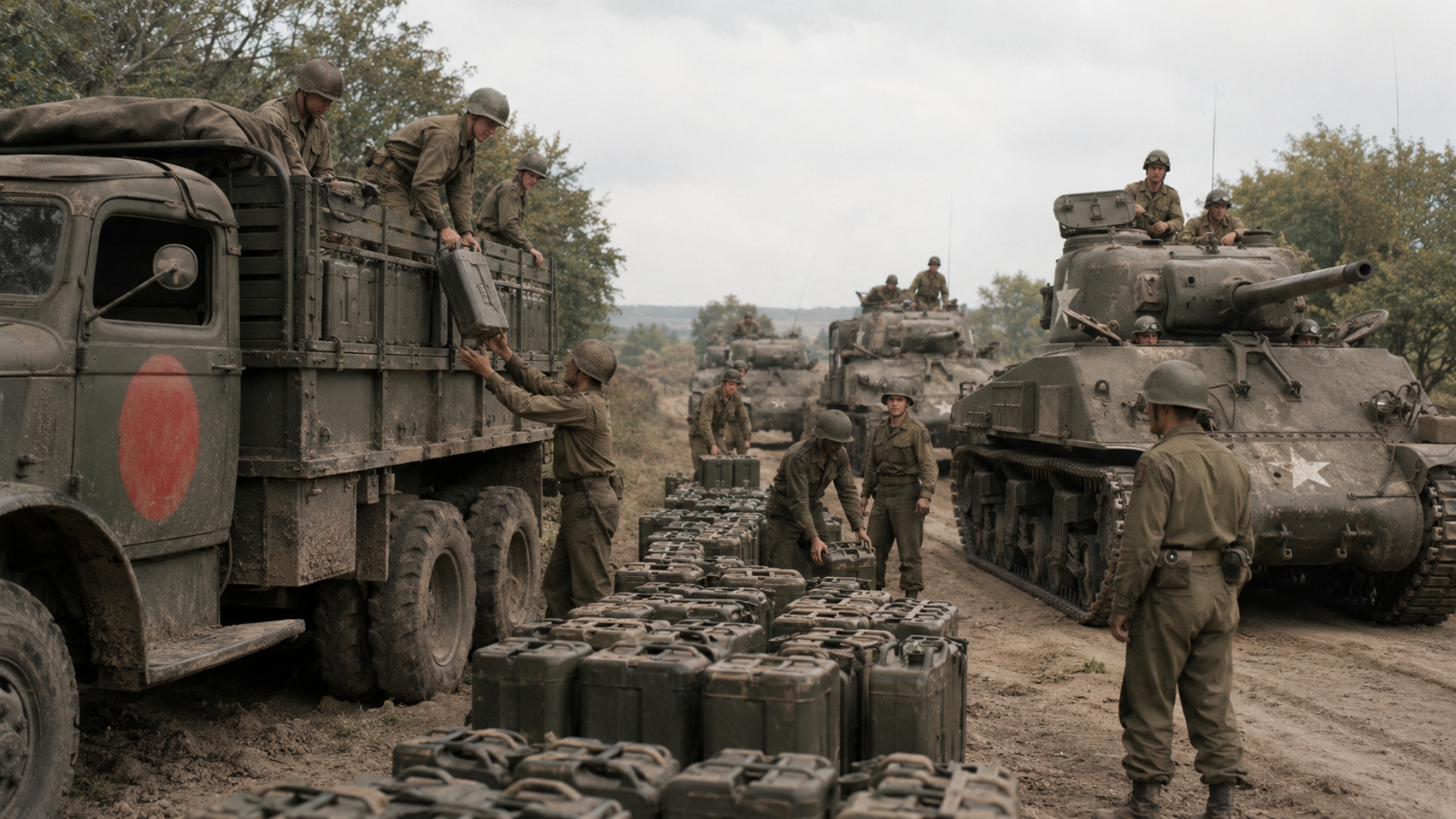How the jerry can turned fuel into Allied momentum