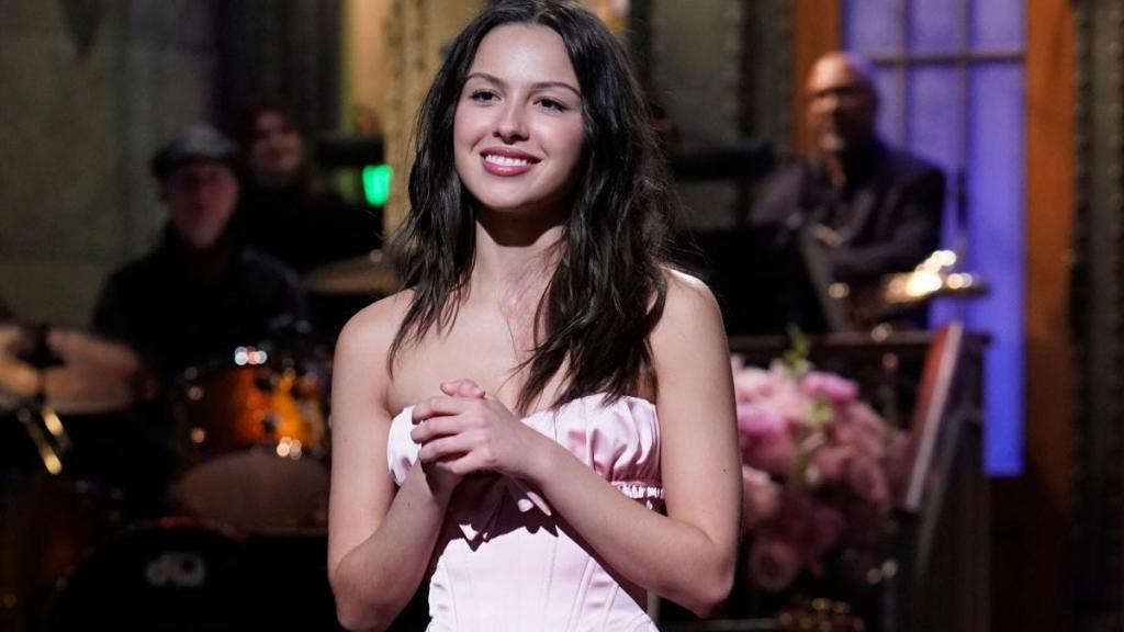Olivia Rodrigo's bold micro minidress is actually a GENERATION78 top