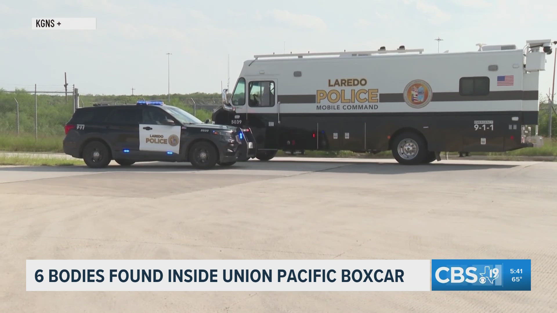 6 found dead in Union Pacific boxcar at Laredo rail yard, investigation ...