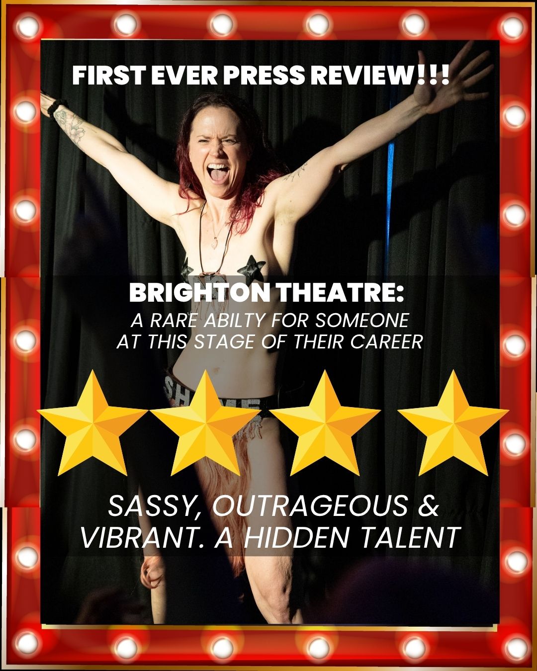 The one-woman fringe show that's whipping up a frenzy