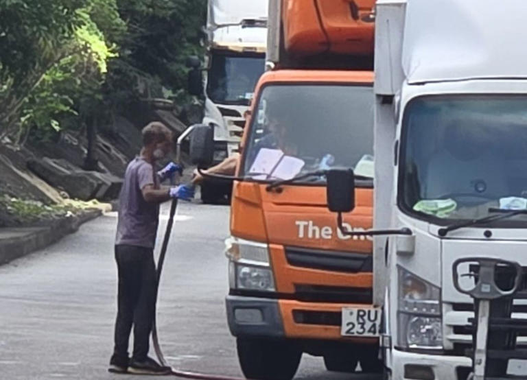 KLN Logistics-branded truck spotted refuelling at alleged illegal site ...