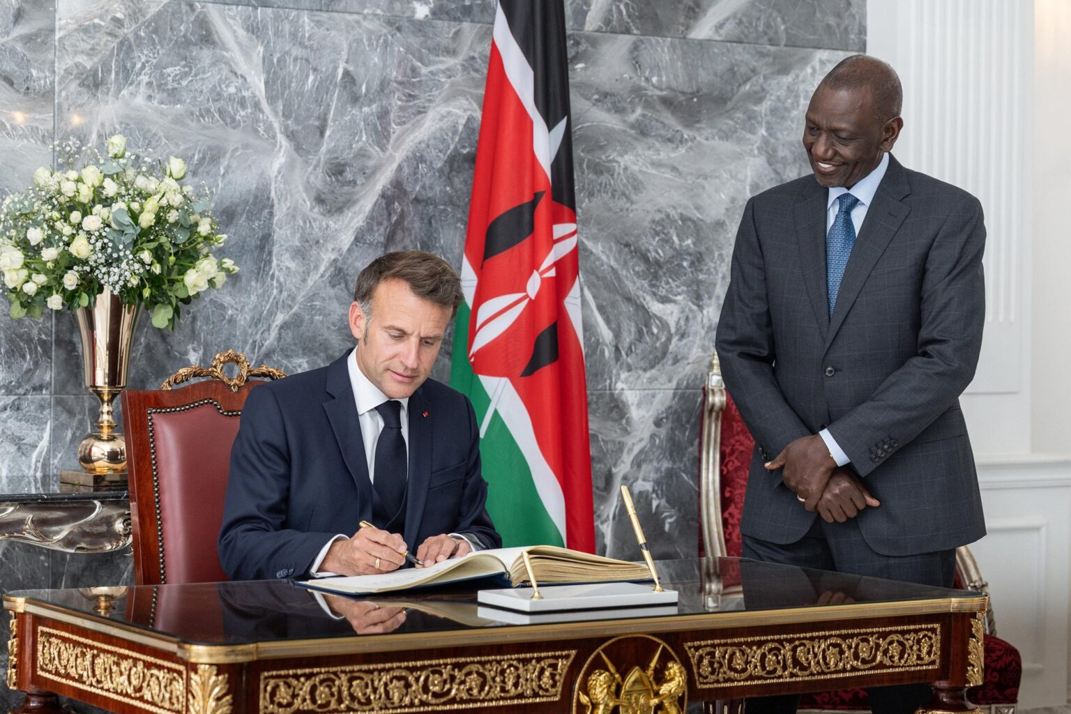 France lands $1 billion Kenya deals as it signals major African return ...