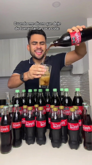 Mi vicio es la Coca-Cola frase viral