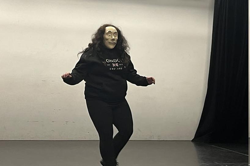 In pictures: Masks unlock new performance skills for performing arts ...