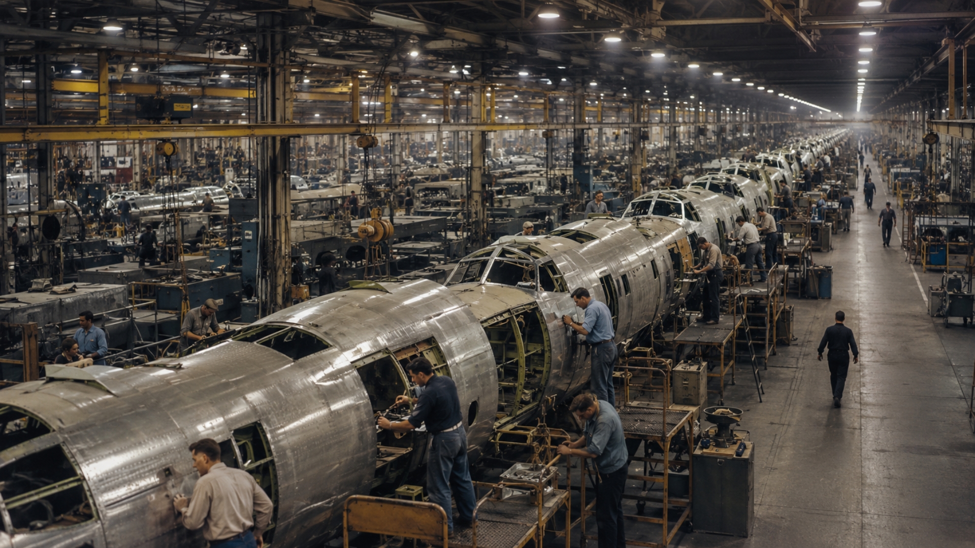 How Willow Run turned the B-24 Liberator into an assembly-line weapon