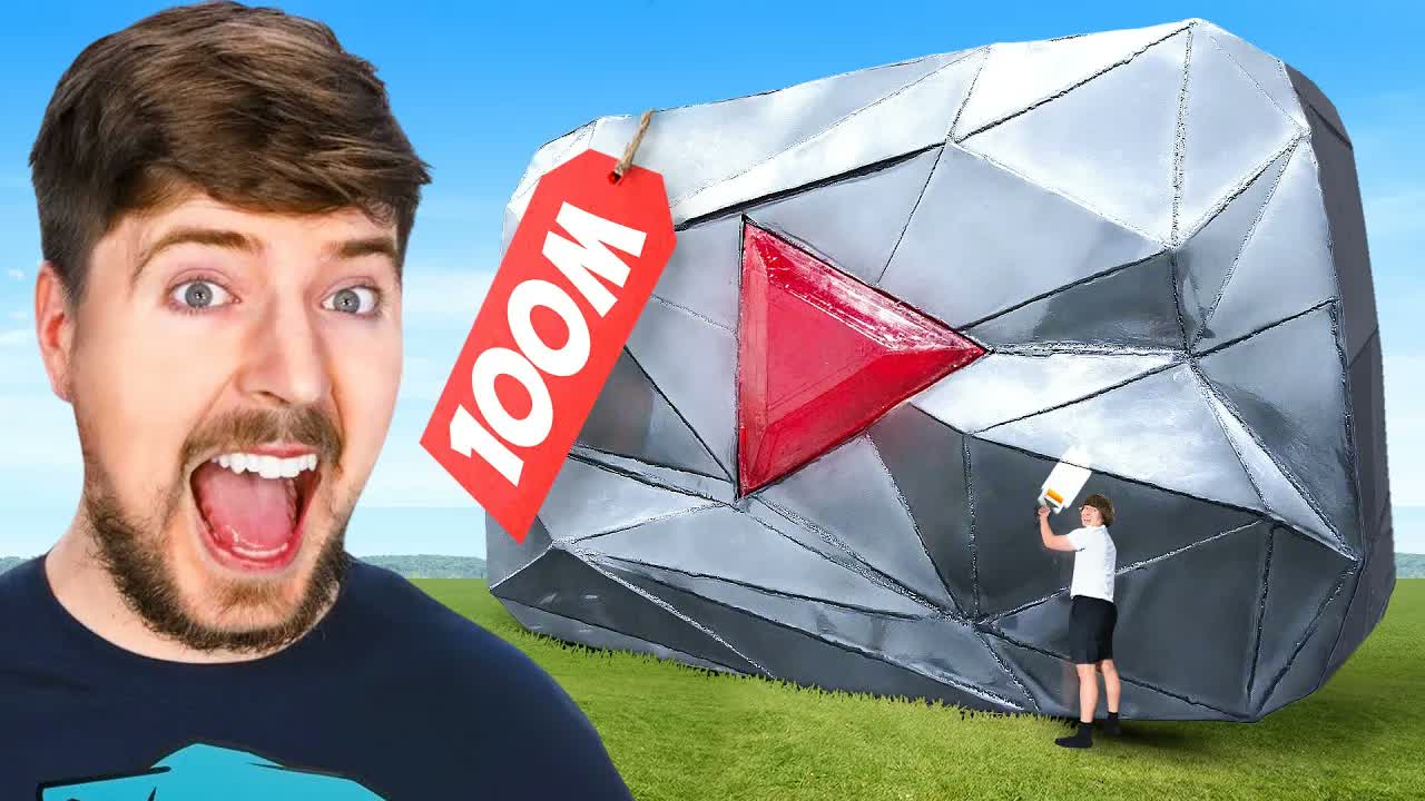 Building MrBeast’s 100 million play button