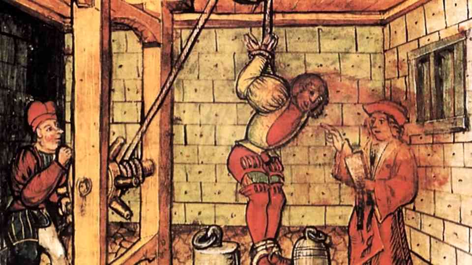 You'd literally survive 30 seconds of medieval torture.