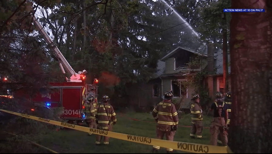 Family displaced after devastating South Jersey house fire