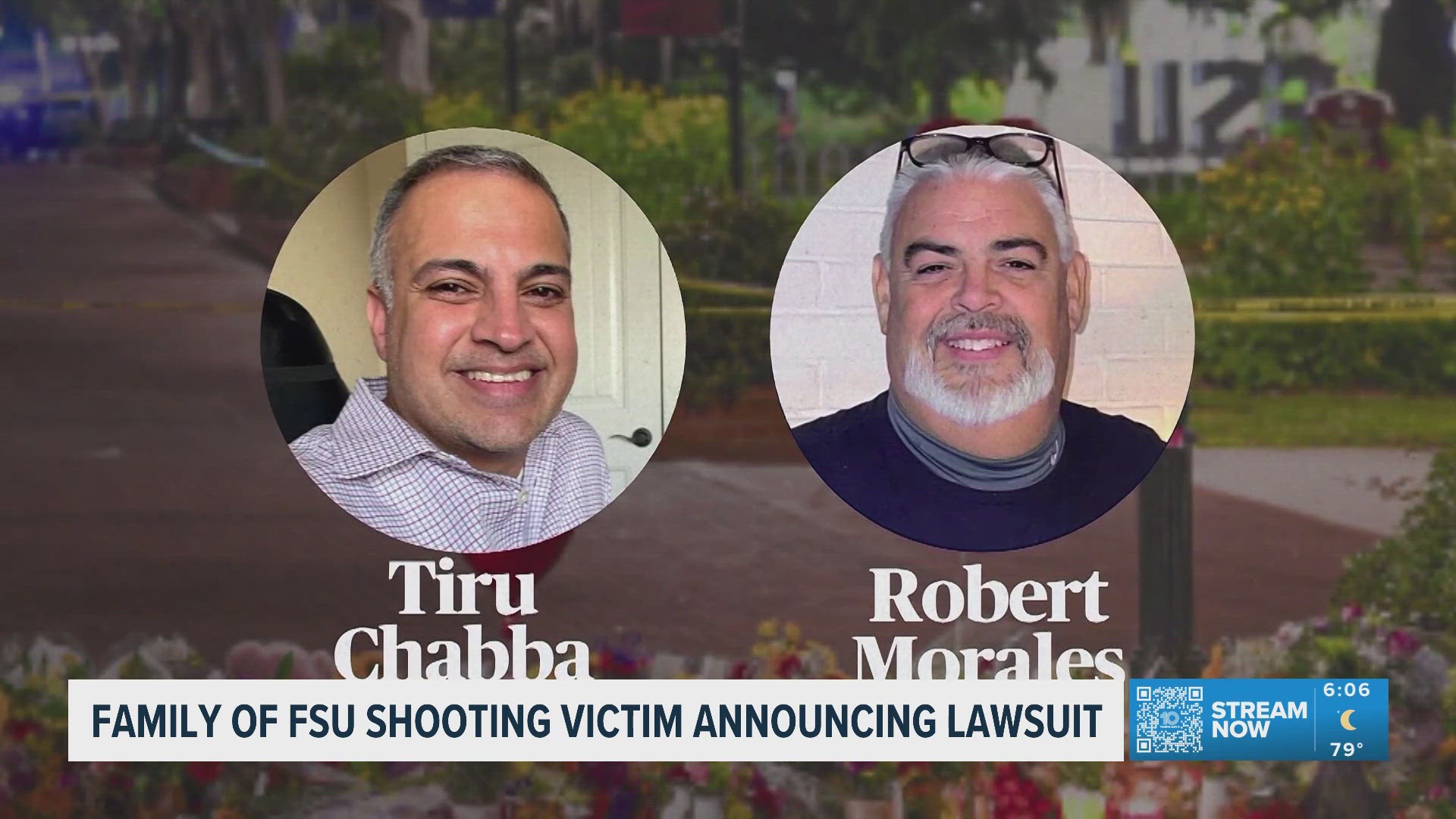Family of the Florida State University shooting victim announces a lawsuit