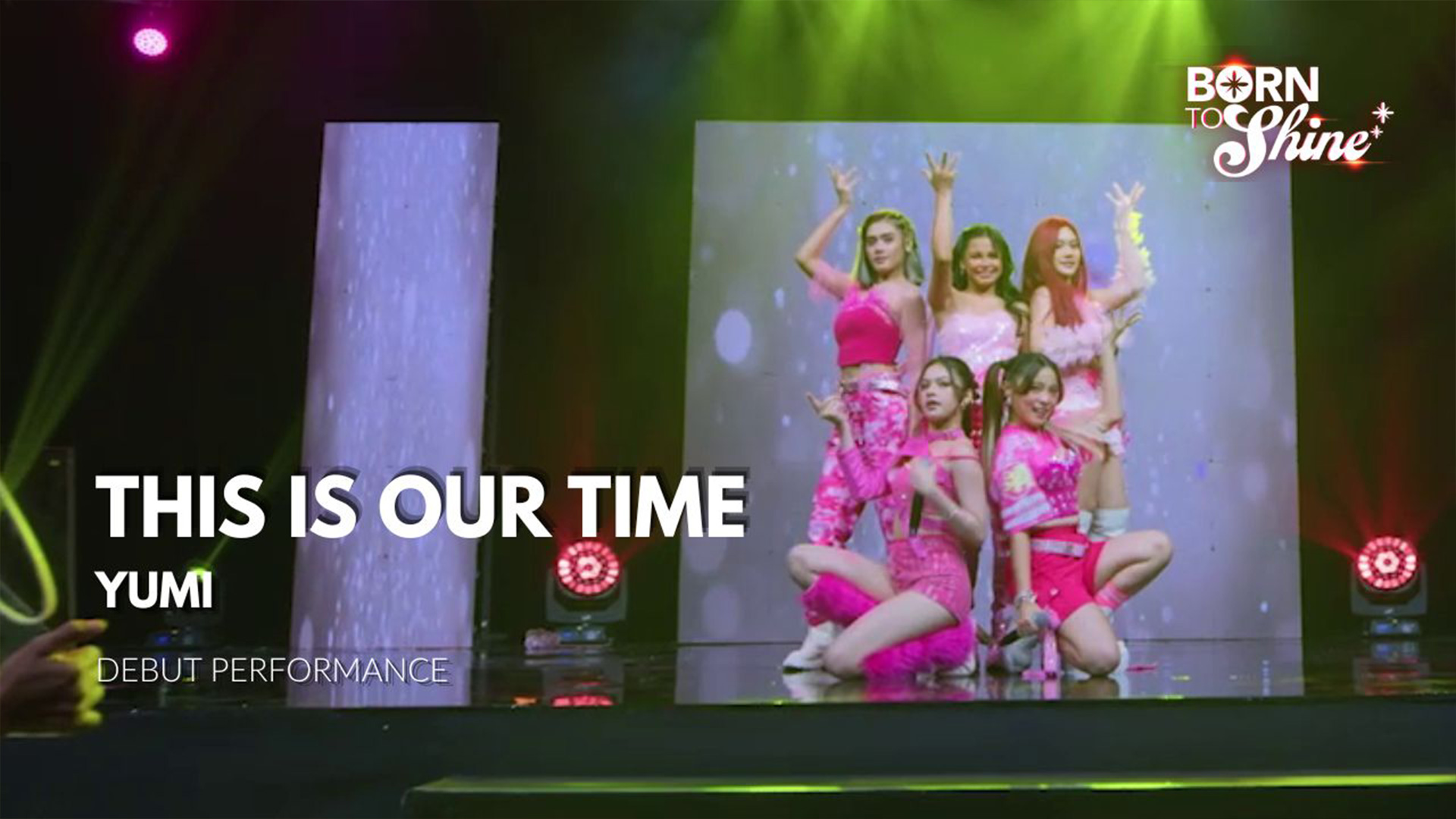 Born to shine: YUMI - 'This is our time!' | Debut stage performance