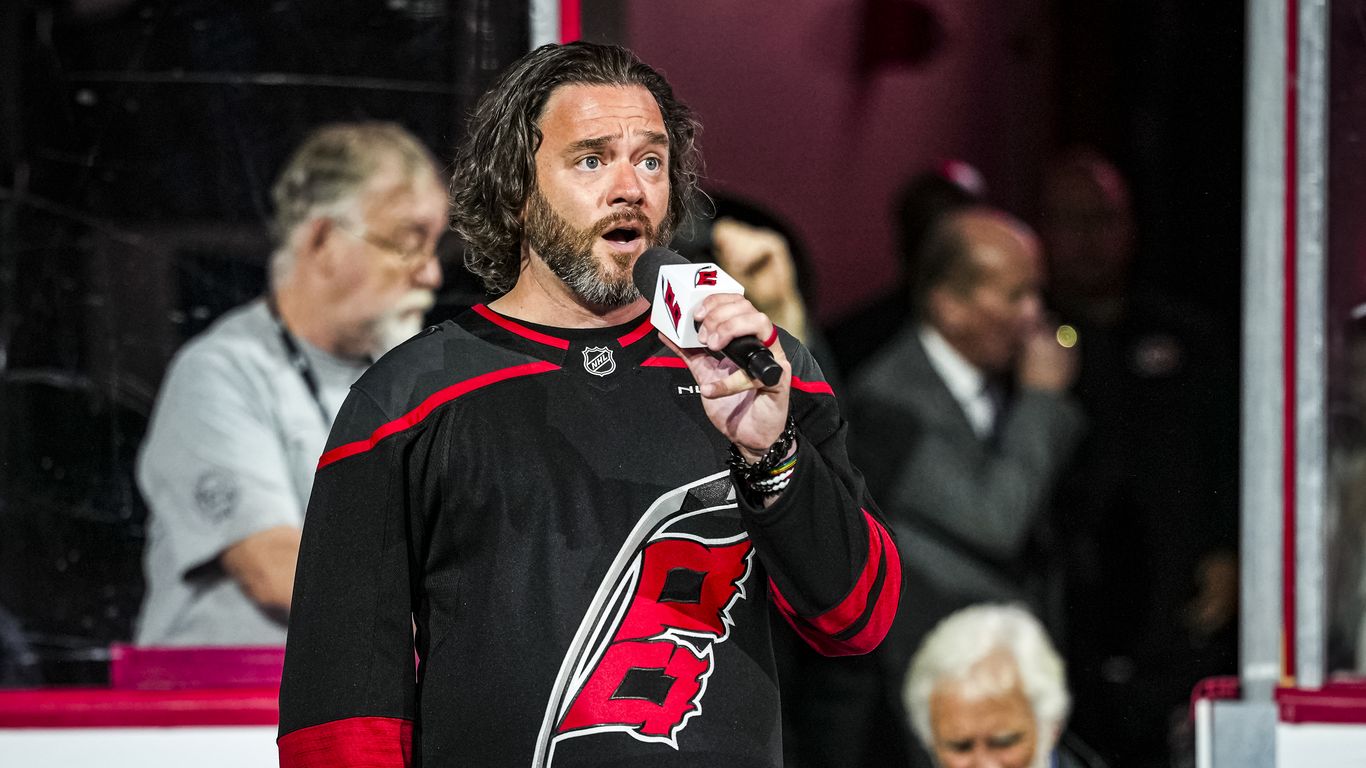 The Hurricanes anthem singer again has a national audience