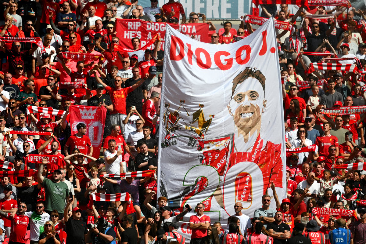 Liverpool reveal plans for permanent Diogo Jota memorial at Anfield