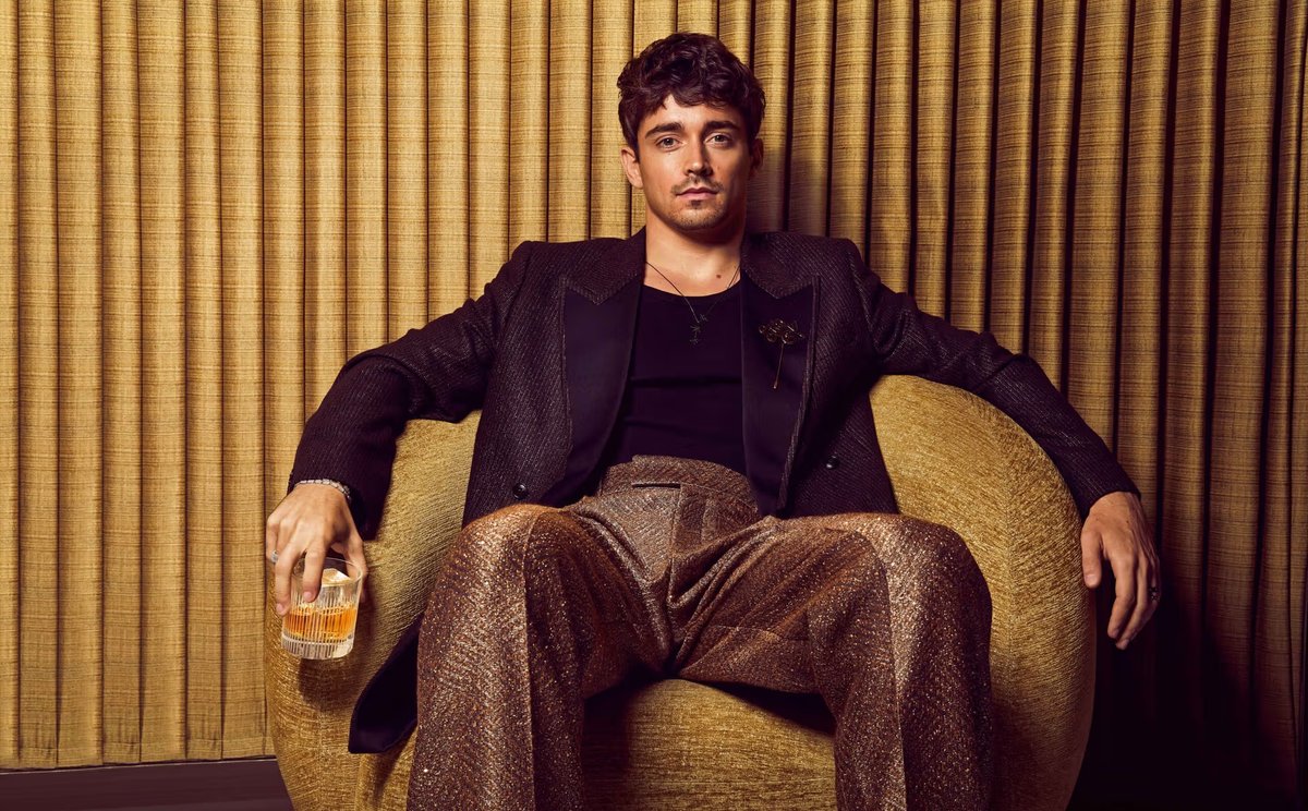 Charles Leclerc teams up with Chivas Regal