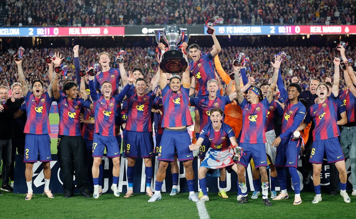 Barcelona seal La Liga 2025-26 crown: Real Madrid vs Barca title count ...