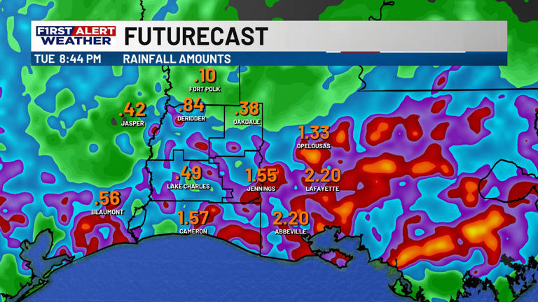 First alert forecast: Few showers and storms to start the week, ahead ...