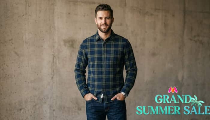 Relaxed casual shirts for men from Myntra grand summer sale