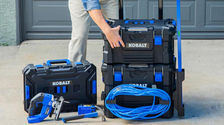 8 CaseStack products from Lowe's to organize your tool setup