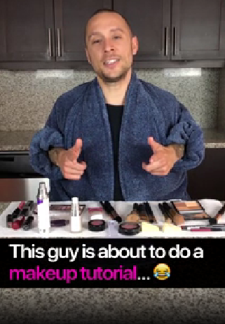 When guys try makeup for the first time: unexpected results and pure comedy