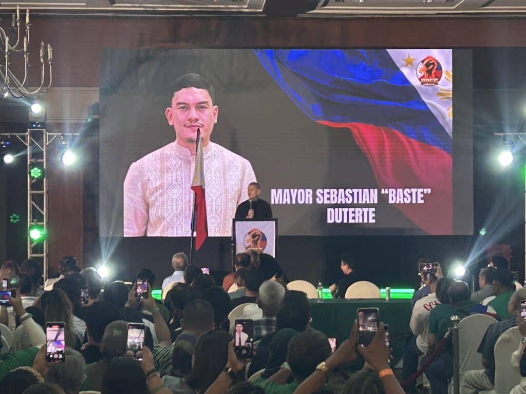Baste alleges ₱200M+ 'bribe' to oust VP Sara at RAGE Cebu launch