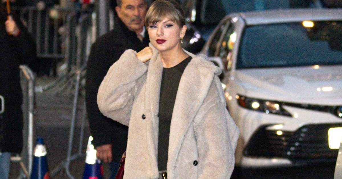 Taylor Swift's plunging Staud cami top gets $4K upgrade with Toteme coat