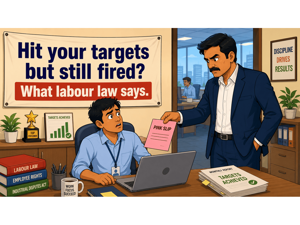 Can you be fired from job despite achieving your annual target? Know ...