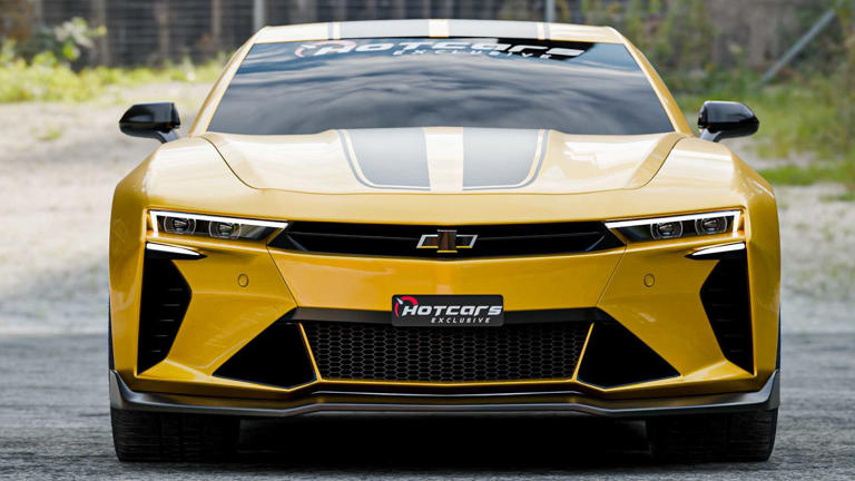 Upcoming 2027 Chevrolet Camaro 4-door muscle car: First look from our ...