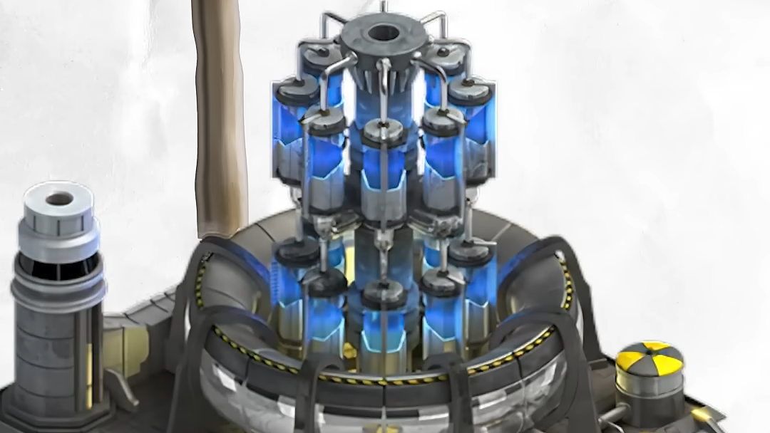 Watch what actually happens inside a nuclear reactor
