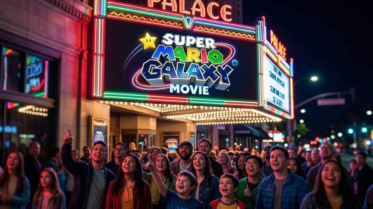 Global box office performance of the Super Mario Galaxy film surpasses ...