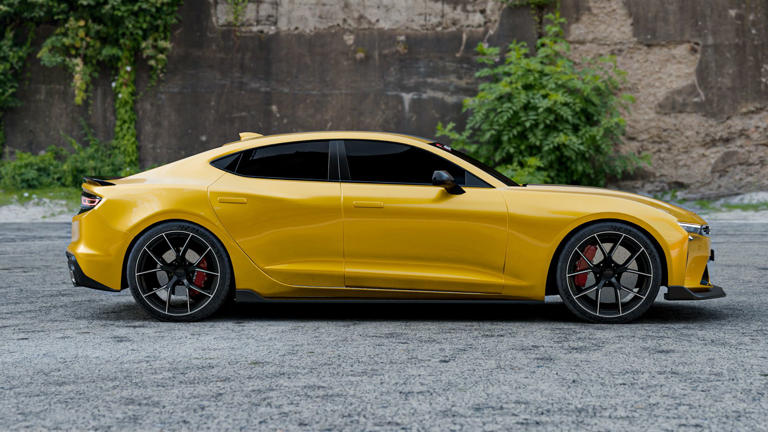 Upcoming 2027 Chevrolet Camaro 4-door muscle car: First look from our ...