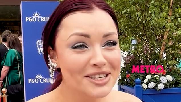 Shona McGarty reacts to romance speculation with Aitch on I'm a Celeb