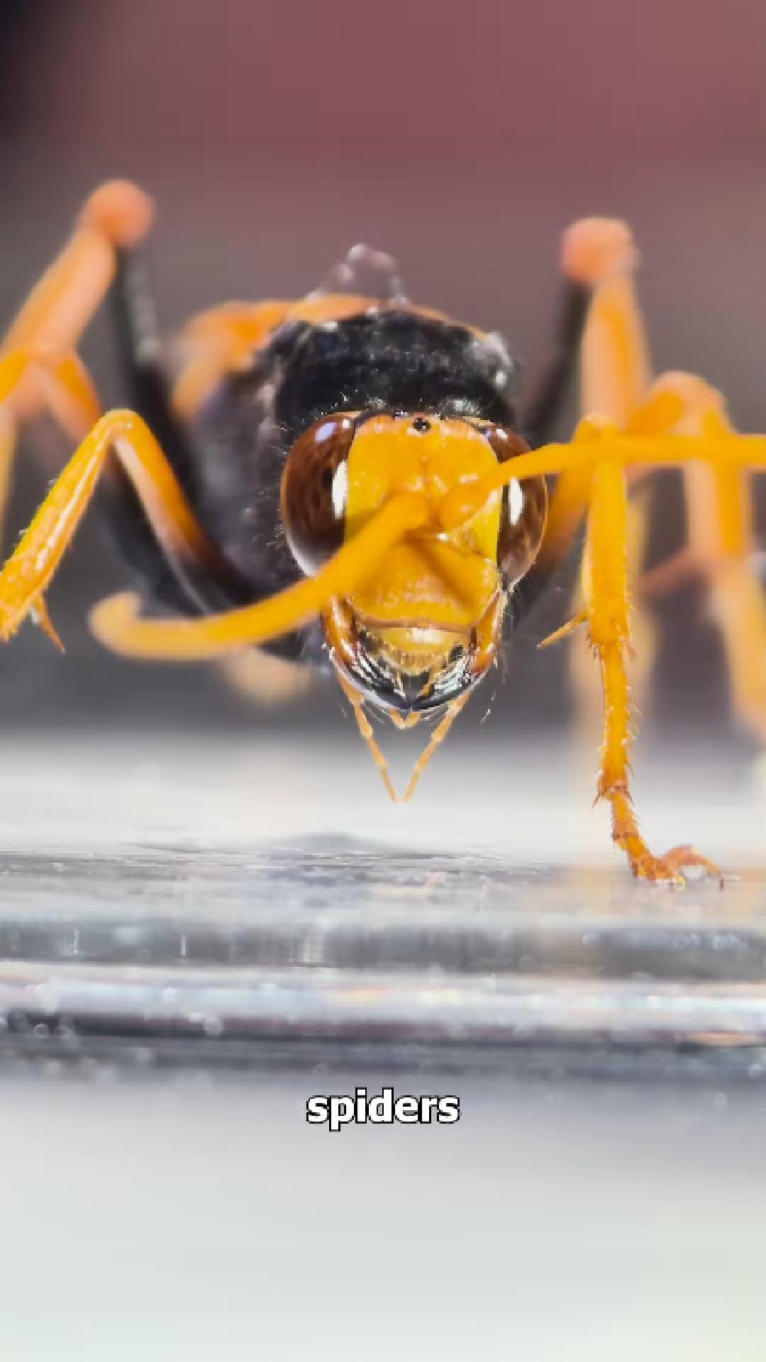 Spider wasp: nature’s most intense spider hunter