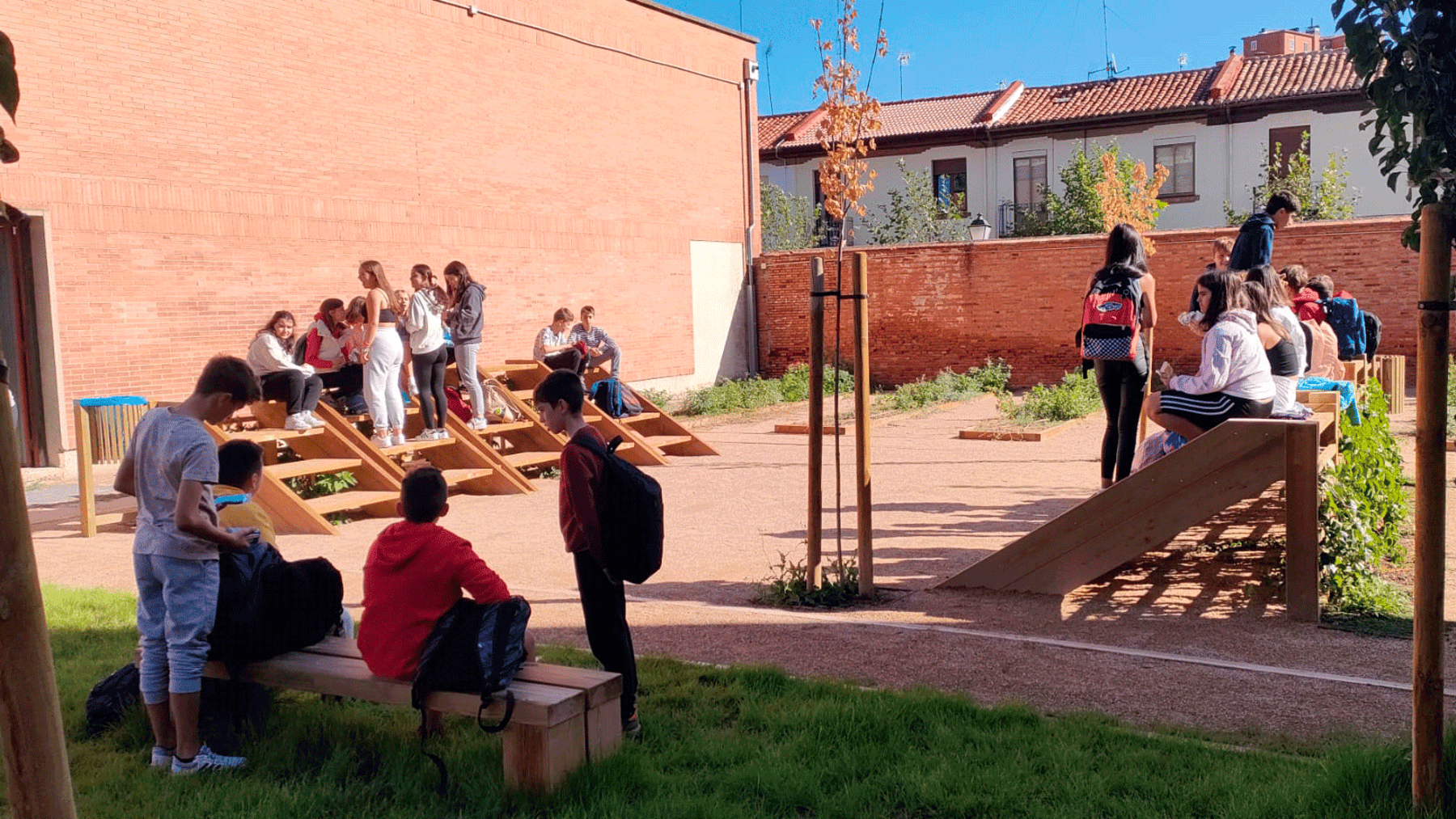Renaturalizar los patios escolares, una tarea a largo plazo pero vital ...