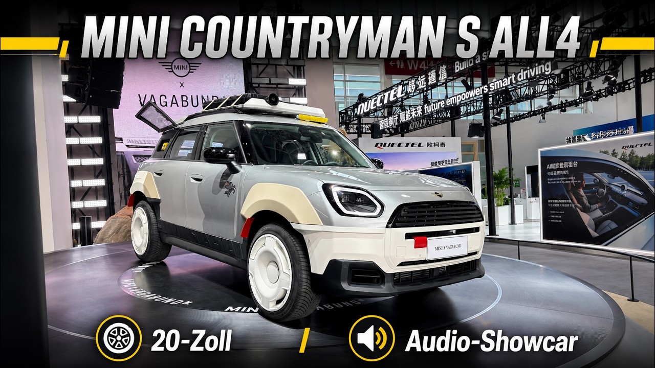 Mini Countryman S ALL4 Vagabund in Melting Silver vorgestellt