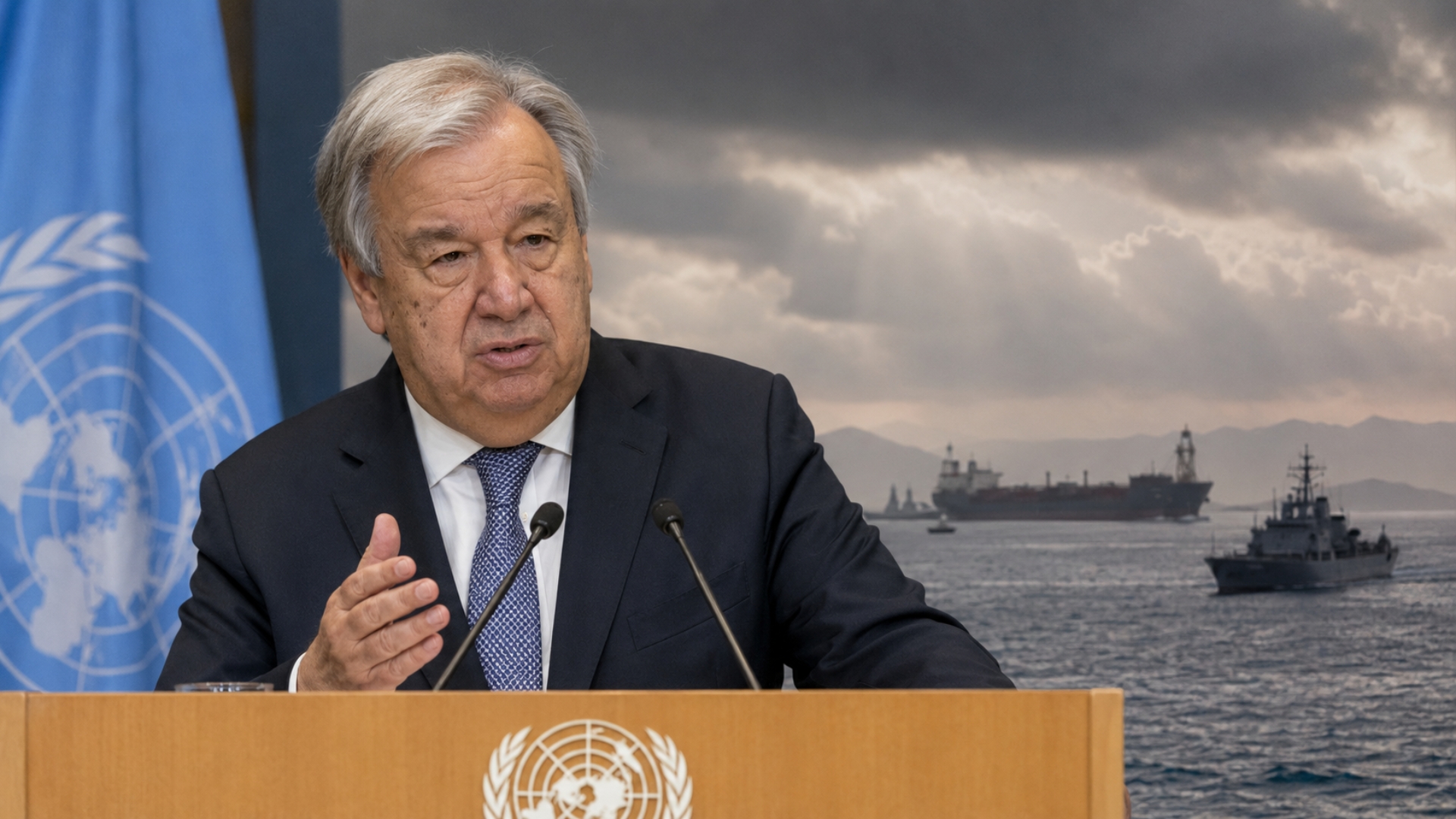 UN chief urges all sides to avoid further Hormuz escalation