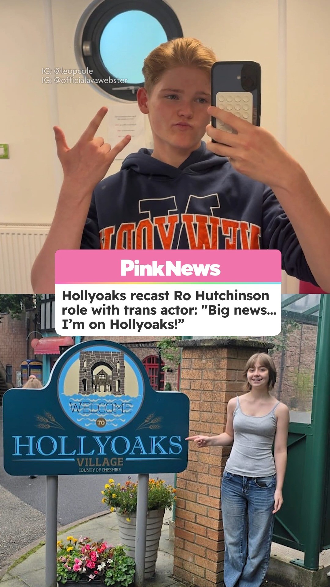 Hollyoaks casts trans actor Leo Cole to play trans character Ro ...