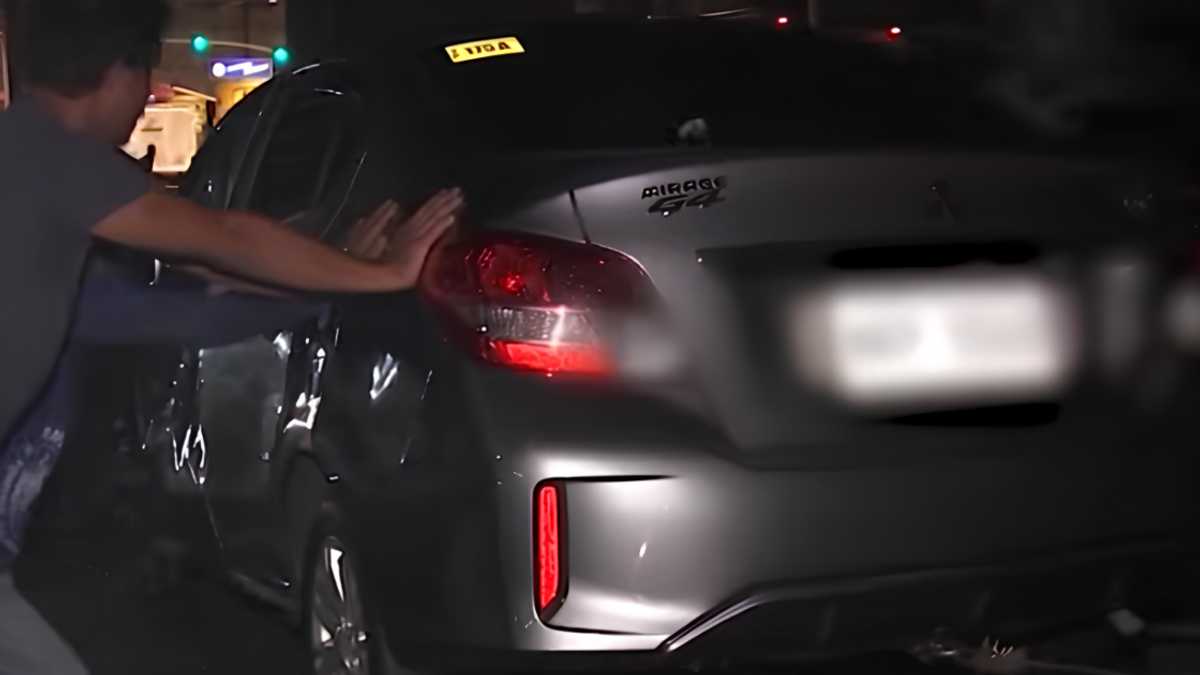 Driver, sugatan matapos bumangga ang kotse sa dump truck
