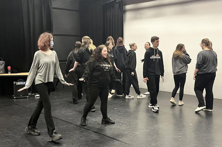 In pictures: Masks unlock new performance skills for performing arts ...