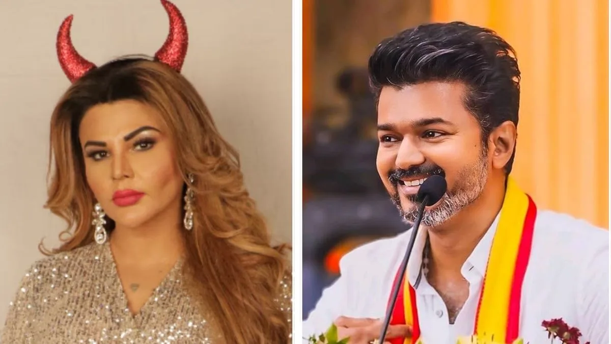 'Vijay CM ban gaye': Rakhi Sawant can't keep calm as Vijay becomes ...