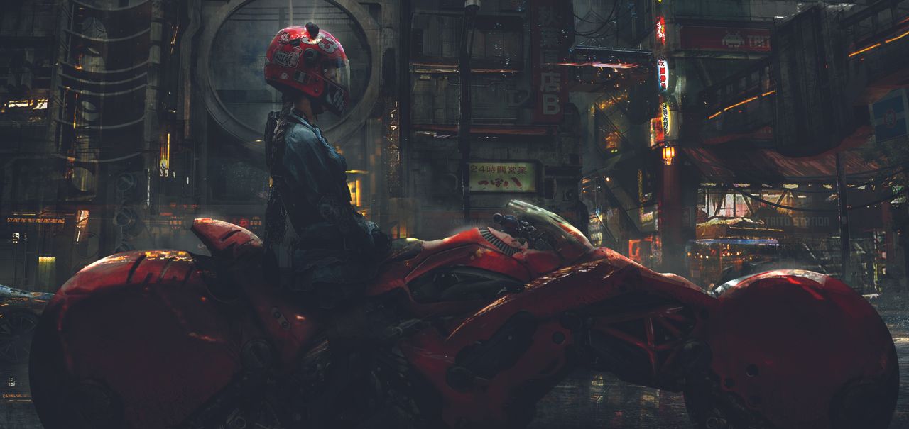 How an Apple concept artist created this cinematic biker girl art in ...